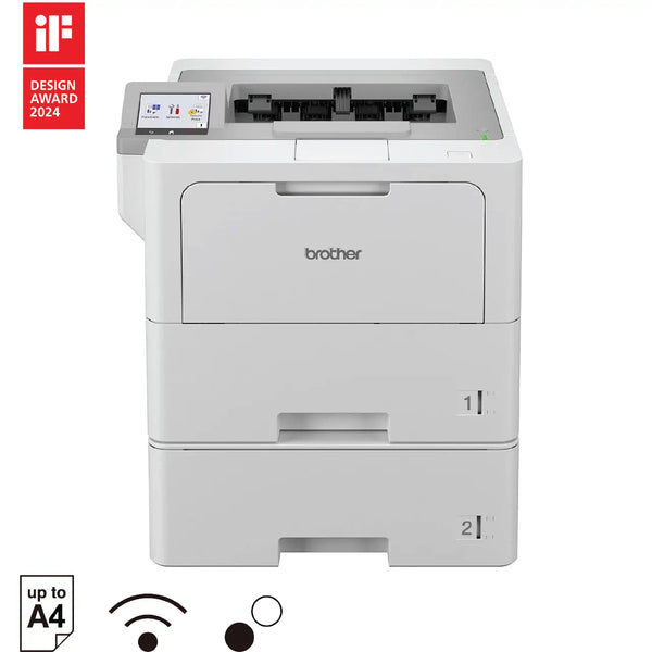 Brother HL-L6415DW Super High Speed Monochrome Laser Printer with NFC ...