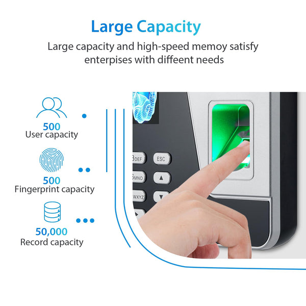 NGTeco Biometric Thumbprint Attendance Machine – Kingly Pte Ltd