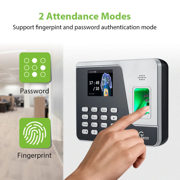 NGTeco Biometric Thumbprint Attendance Machine – Kingly Pte Ltd