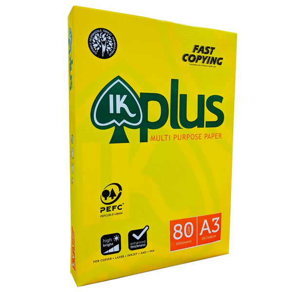 IK Plus Copier Paper A3 – Kingly Pte Ltd