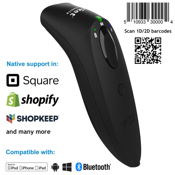 Socket Mobile SocketScan S720 Bluetooth 2D Barcode Scanner – Kingly Pte Ltd