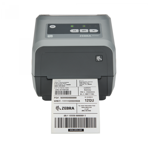 Zebra ZD421 Thermal Transfer Desktop Label Printer – Kingly Pte Ltd